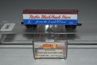 Z Scale MTL 51800160 Rath's Blackhawk Ham 40' Single Door Reefer 208 ...