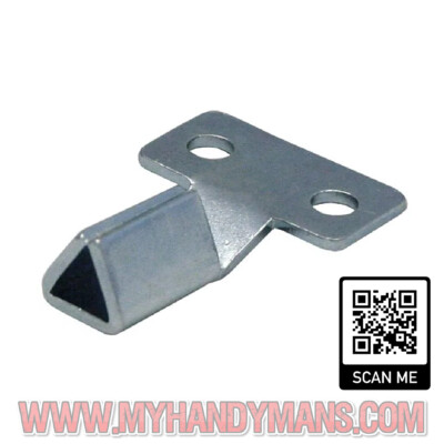 Metal Triangular Service Utility Meter Box Key Gas Electric Readings ...