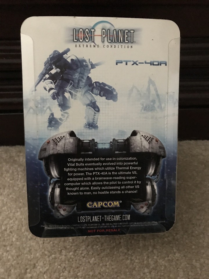 Lost Planet Extreme Condition PTX-40A Promo Action Figure Sealed NOC ...