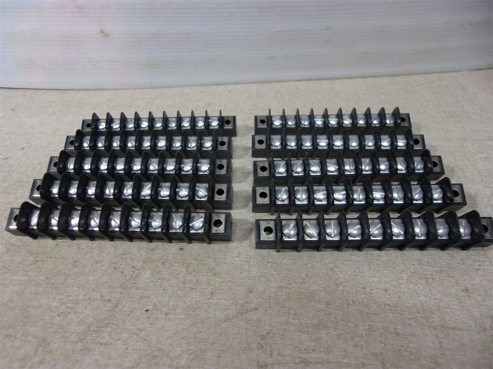 NEW Beau 7200 9-Position Contact Terminal Blocks, Lot of 10 *FREE ...