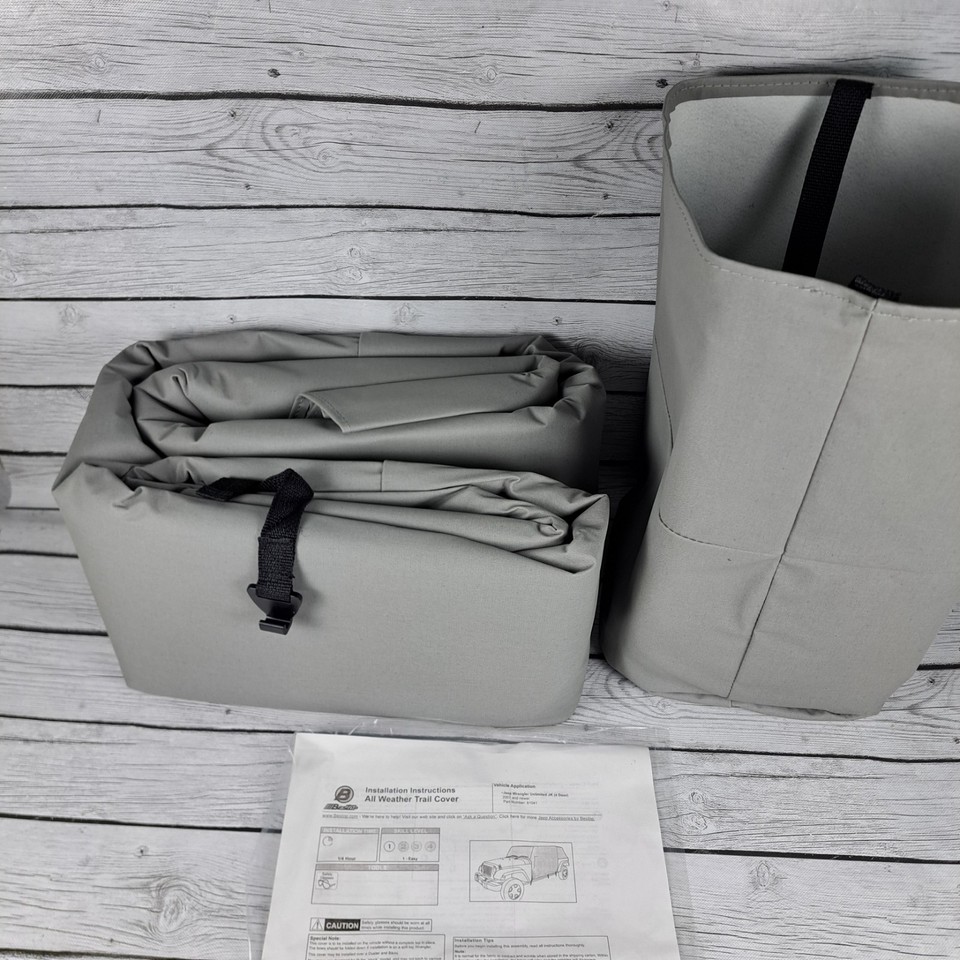 Jeep Wrangler Unlimited Trail Cover JK 4 Door 2007+ Part #81041 Gray ...