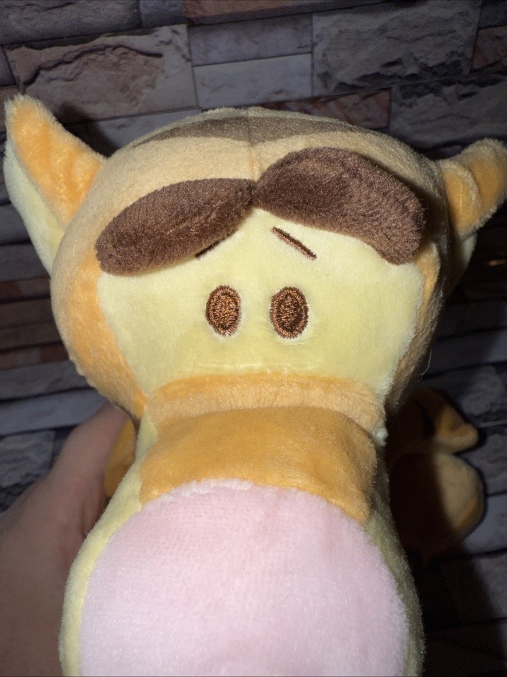 Disney Baby Tigger Winnie The Pooh Rattle Plush Toy Sewn Eyes Crinkle ...