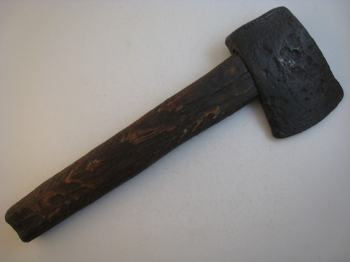 ANTIQUE 1800'S HAND-FORGED TRAPPER TRADE AXE 12'' O.A.L. | eBay