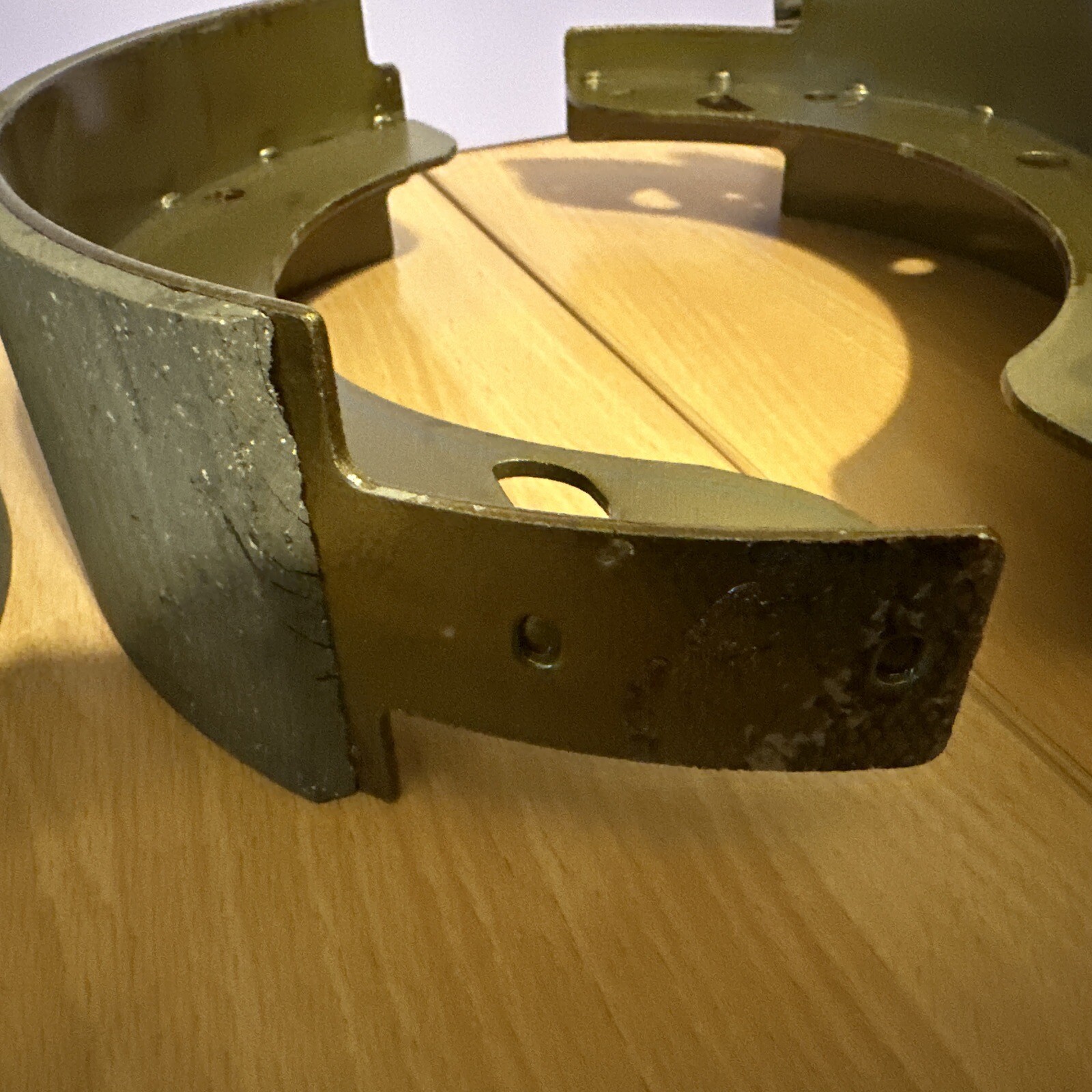 FORD TRANSIT MK1 FRONT BRAKE SHOES 30CWT 35CWT ETC 10" DIAMETER ...