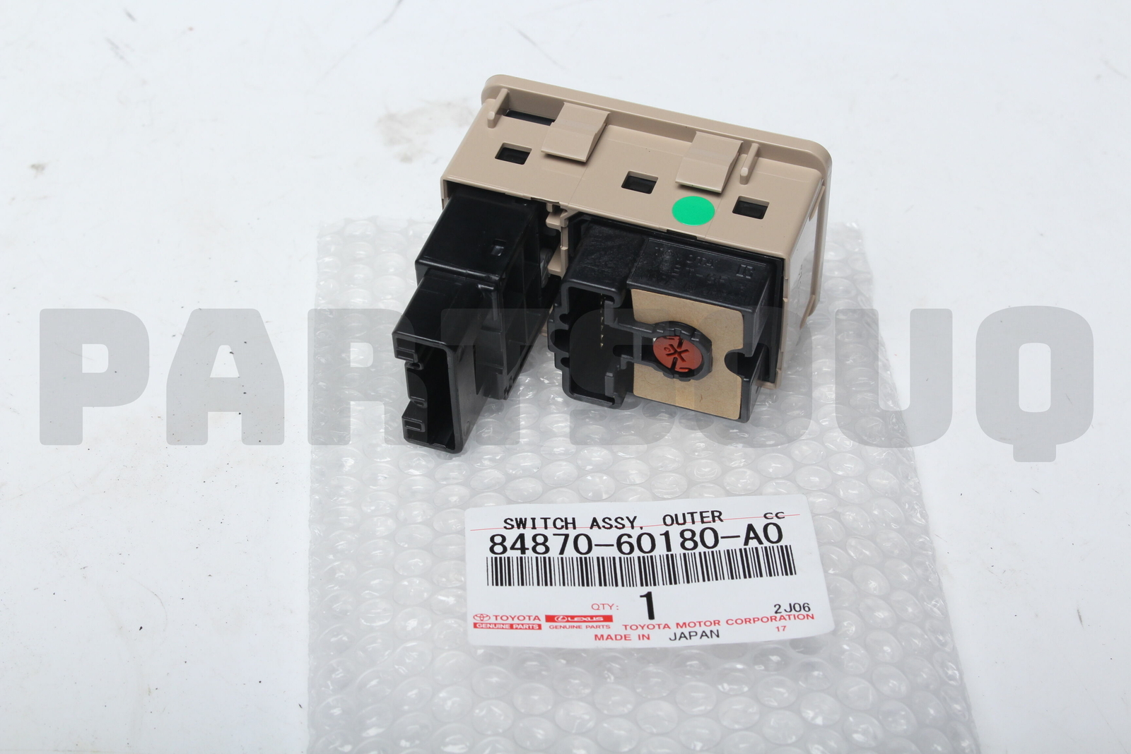 8487060180A0 Genuine Toyota SWITCH ASSY, OUTER MIRROR 84870-60180-A0 | eBay