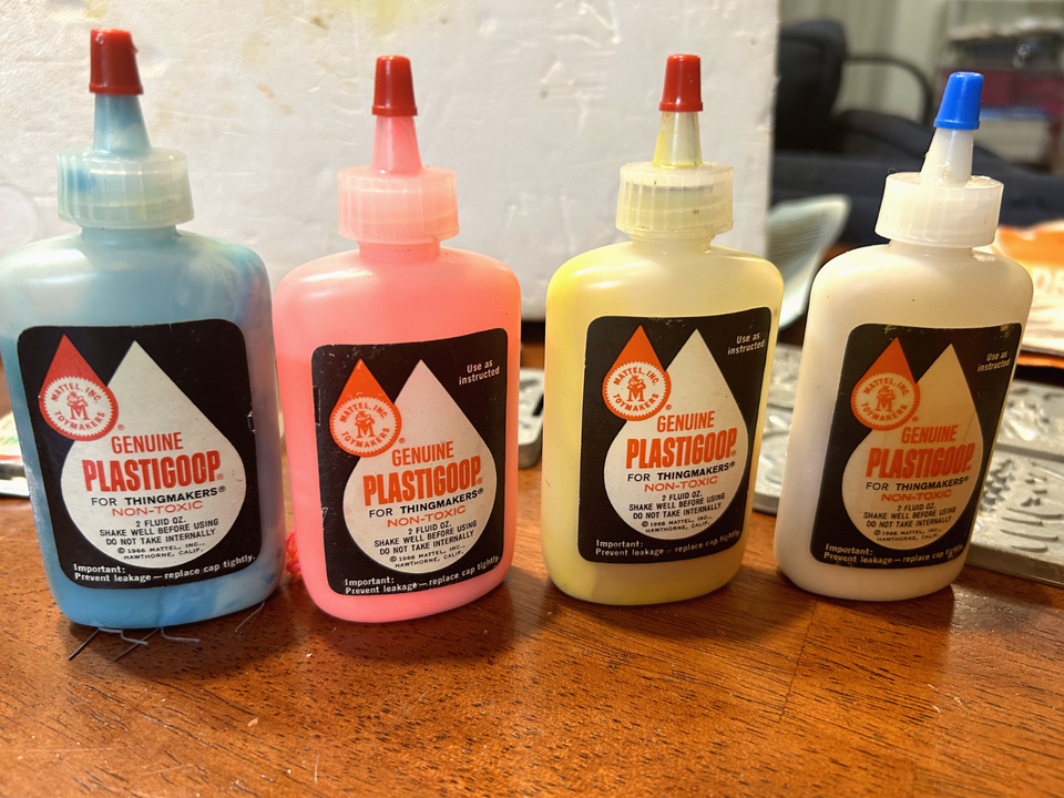 Vintage Mattel THINGMAKER MINI DRAGONS - COMPLETE W/GOOP & WORKING! | eBay