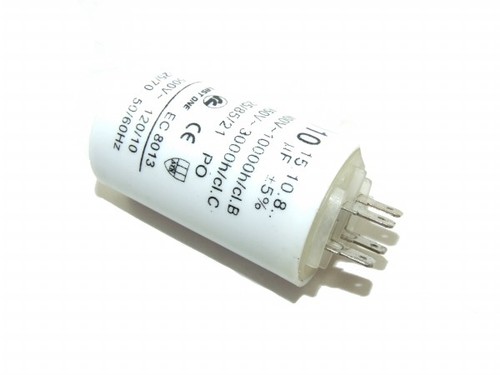 RUNNING CAP / RUN CAPACITOR 10µF 10UF 10 MICROFARAD 400 450 500 V 4 ...