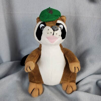 Ranger Rick Vtg National Wildlife Federation Raccoon 6 in Plush Stuffed ...