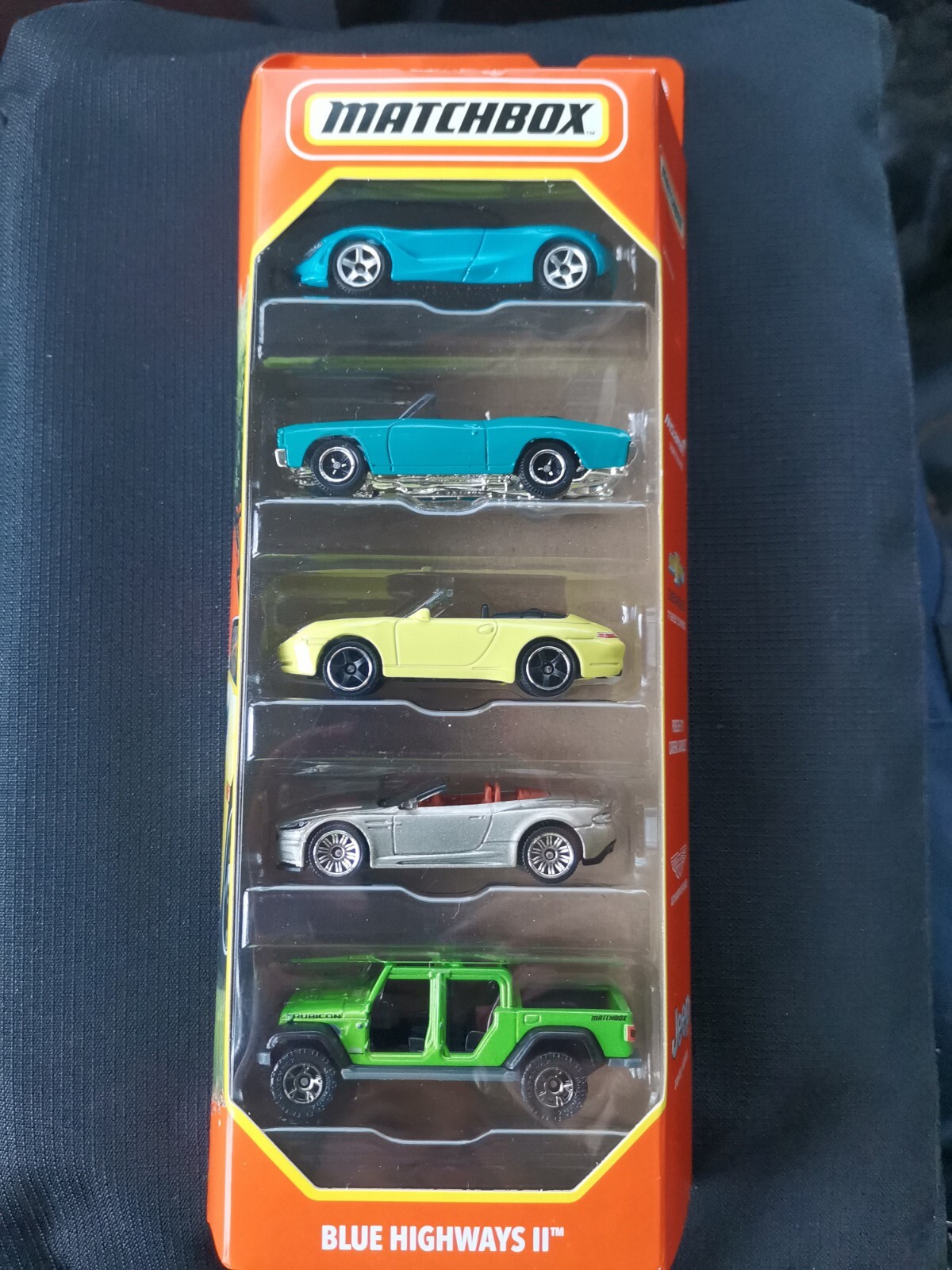 2024 MATCHBOX Blue Highways II 5 Pack - 720S, Chevelle, 911, DBS & Jeep ...