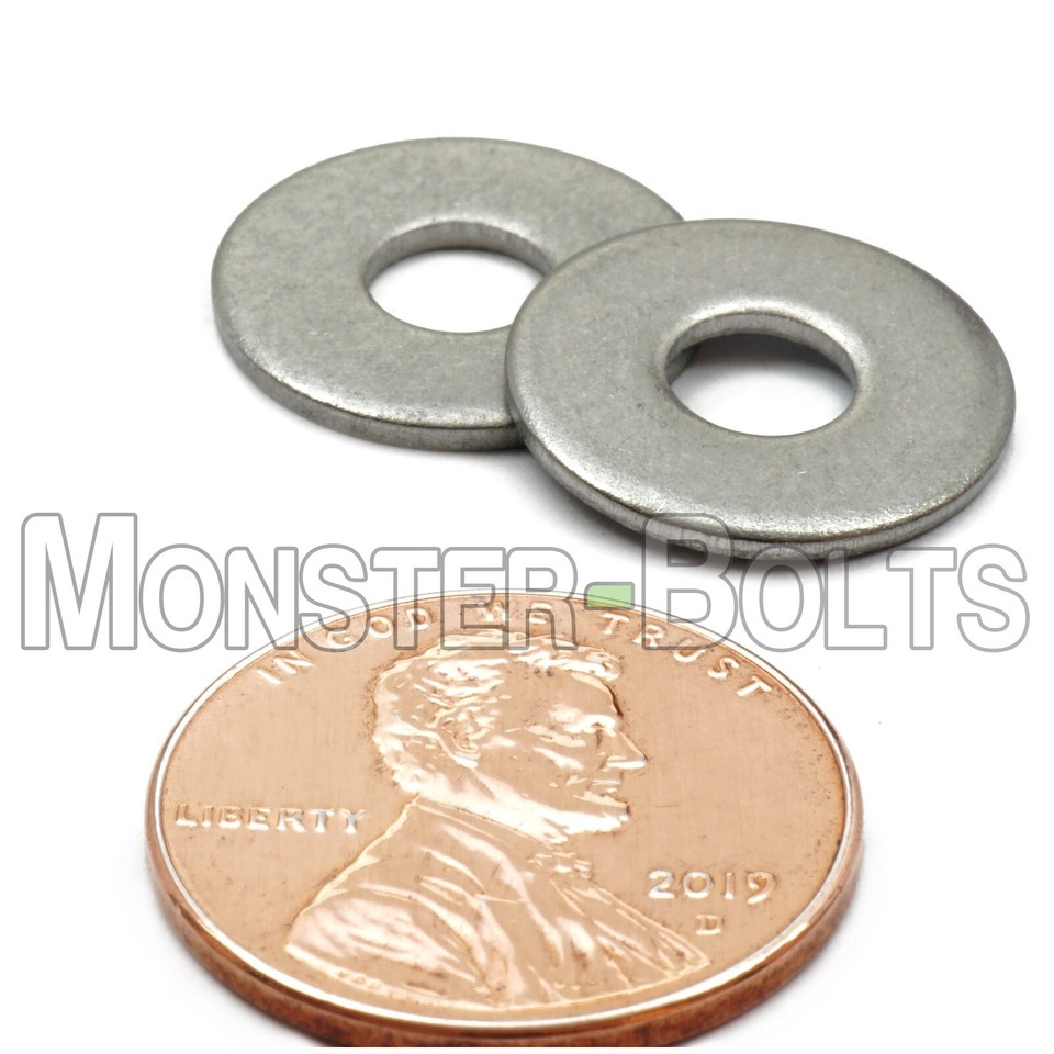 Stainless Steel Fender (Penny) Washers, A2 DIN 9021 - M3 M4 M5 M6 M8 ...