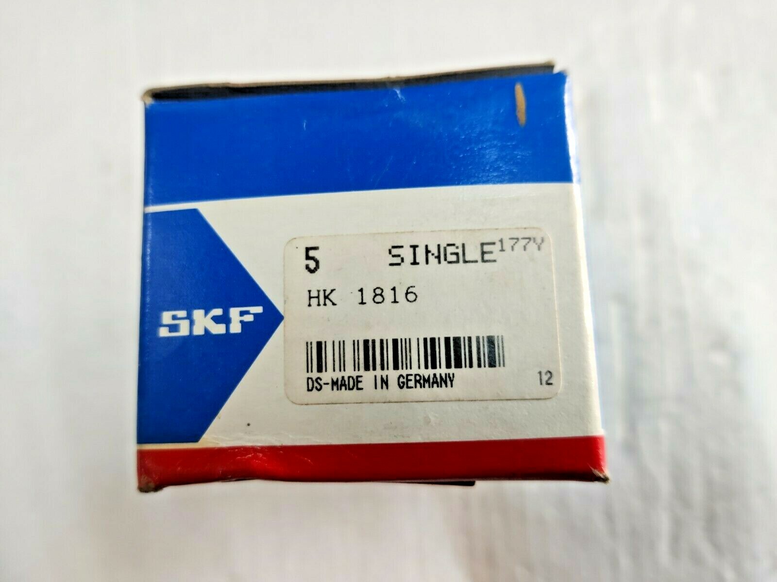HK1816 Needle Roller Bearing HK1816 NEW BOX PACK SKF GERMANY 1816 LOT ...