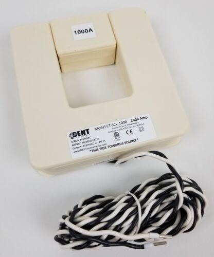 Dent CT-SCL-1000 Current Transformer Large Split Core 1000A 600Vac ...