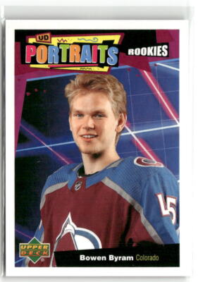 2020-21 Upper Deck #P-82 Bowen Byram UD Portraits | eBay