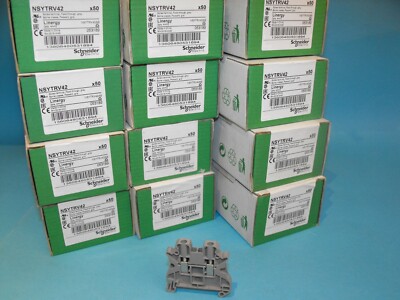 Schneider Electric.TELEMECANIQUE NSYTRV42.SPRING TERMINAL,(LOT50PCS ...