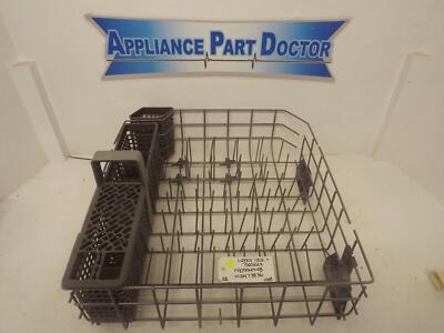 KitchenAid Dishwasher W10554948 W10473836 Lower Rack w/ Basket Used | eBay