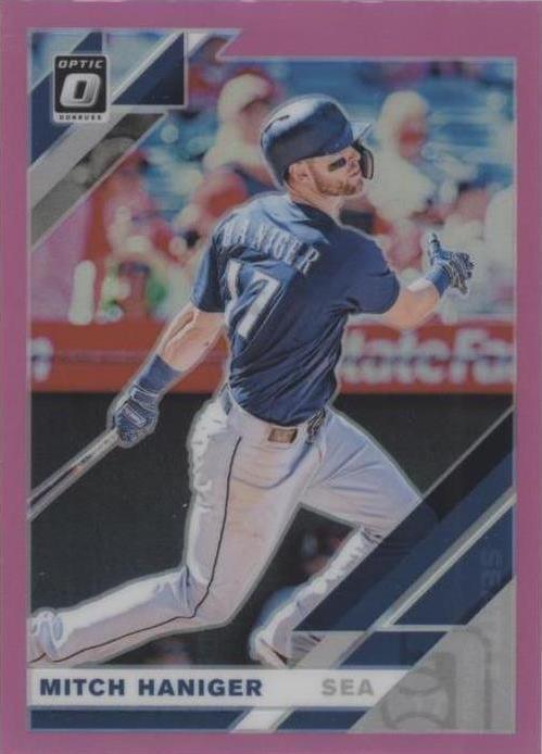 2019 Panini Donruss Optic - Mitch Haniger #146 Pink Prizm for sale ...