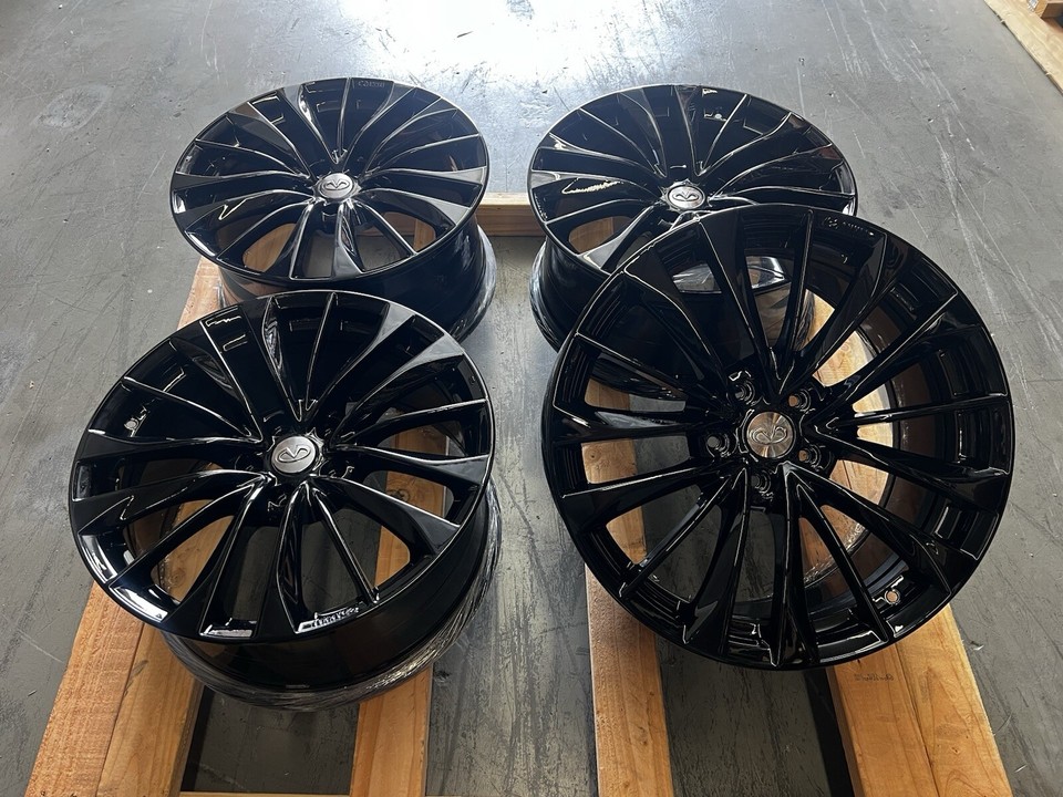 19" INFINITI ENKEI WHEELS RIMS 19X9 FACTORY OEM STOCK ORIGINAL Q50 Q60 ...