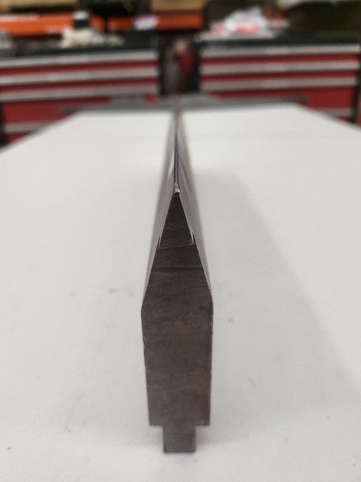 Press Brake Tooling Acute Punch 17.5" Long Few Dings and Blemishes on ...