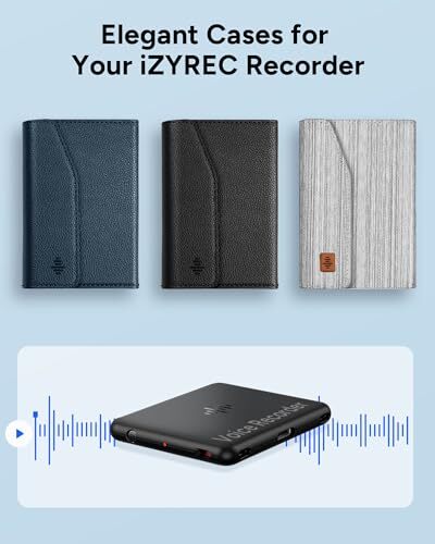 64GB Smart Voice Recorder with Carrying Case Voice Activated Recorder ...