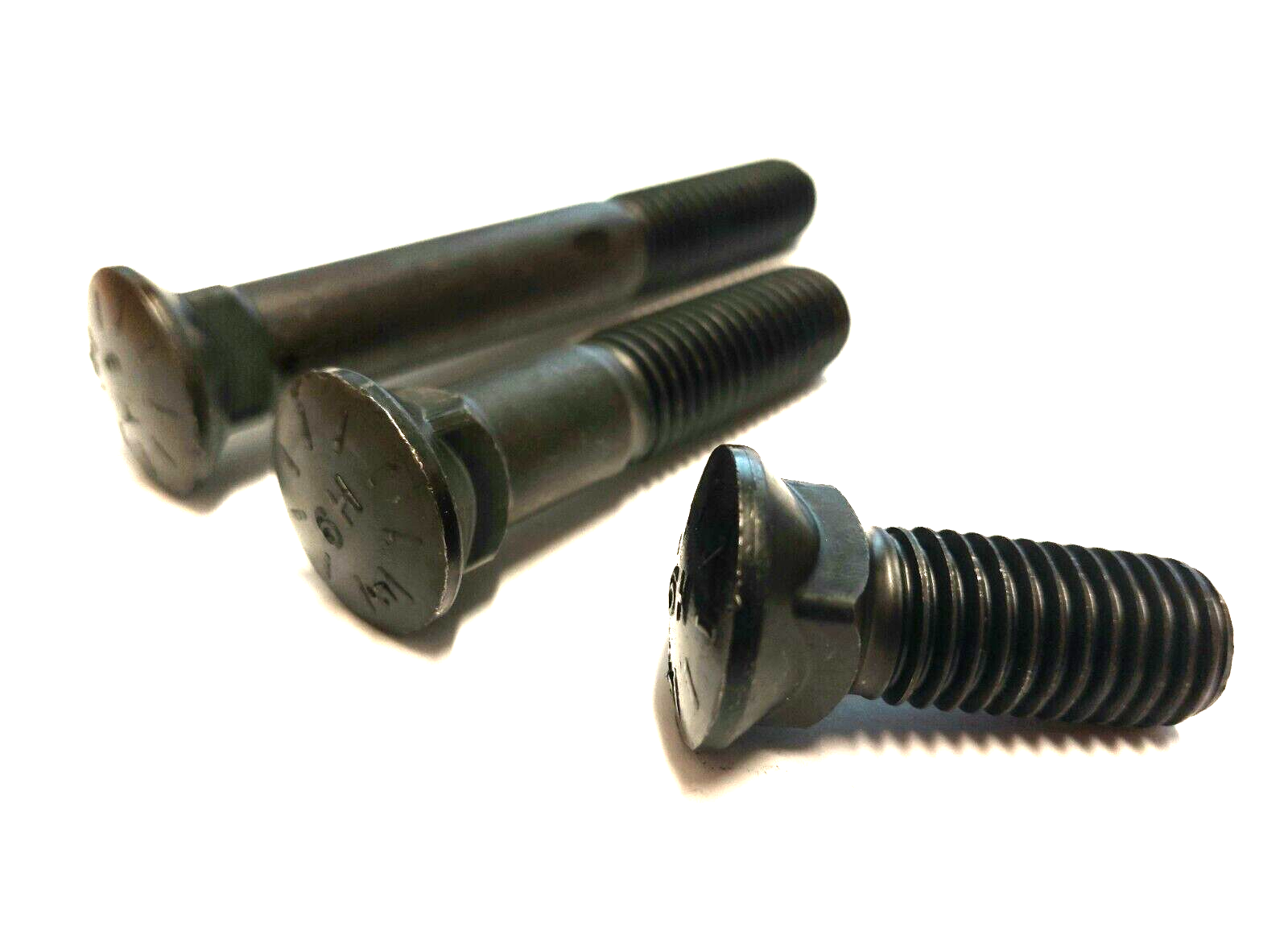 QTY 500 Plow Bolt Raised Head 5/8 unc x 3-1/2" PLUS Nuts High Tensile ...