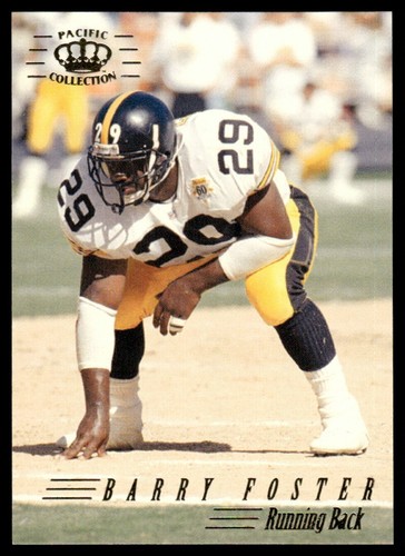 1994 Pacific Barry Foster Pittsburgh Steelers #166 | eBay