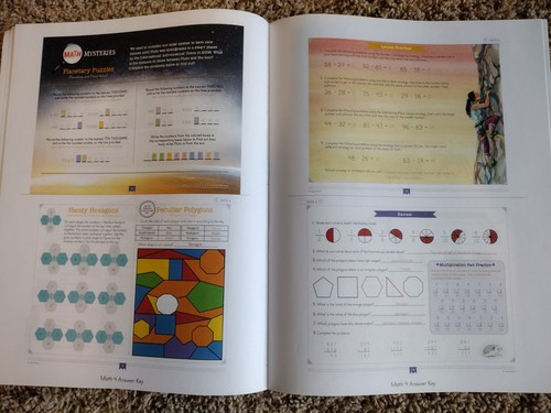 The Good and Beautiful Math 4 Answer Key and Mental Math Book | eBay