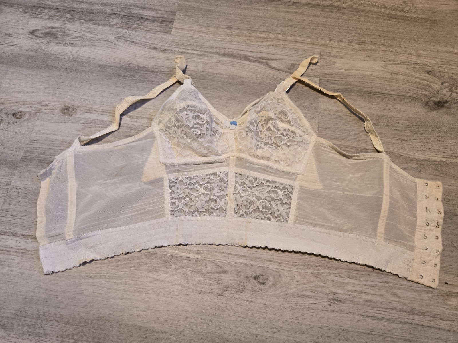 Vintage 1960s Pennyrich 30D long line bra drop front … - Gem