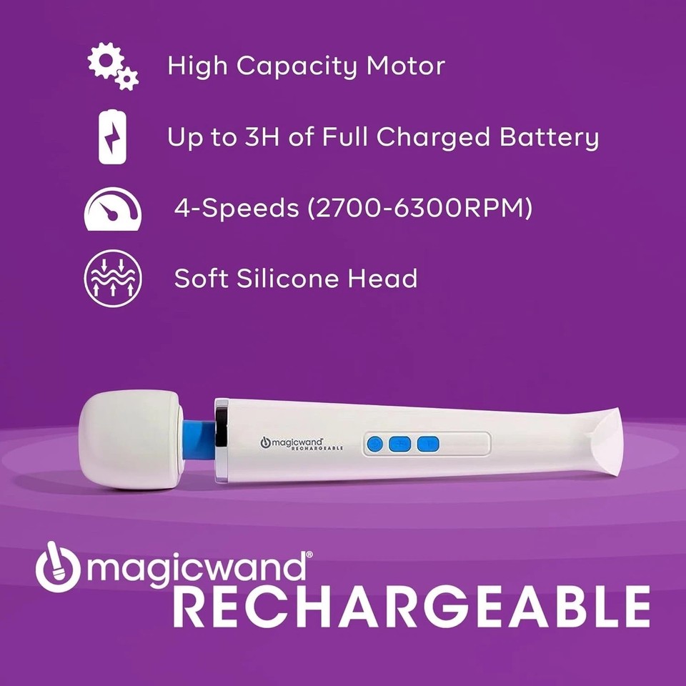 Original Hitachi Vibratex Magicwand Rechargeable HV-270 Cordless ...