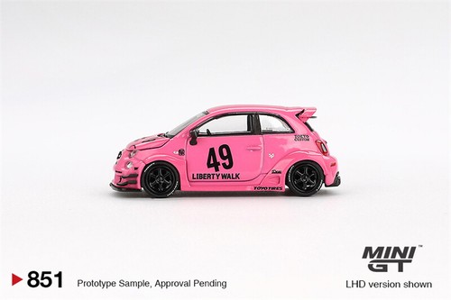 MINI GT 1:64 ABARTH 595 LB-WORKS x Abas Works LHD Diecast Model Car | eBay
