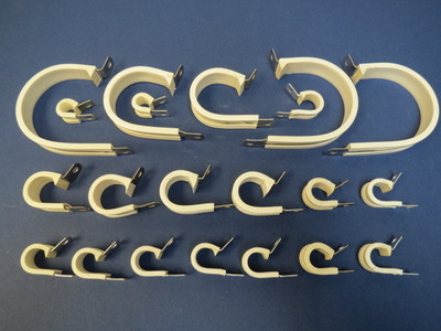 High Temp Silicone Cushion Loop Clamps Aerospace MS21919WH & WCH Adel ...