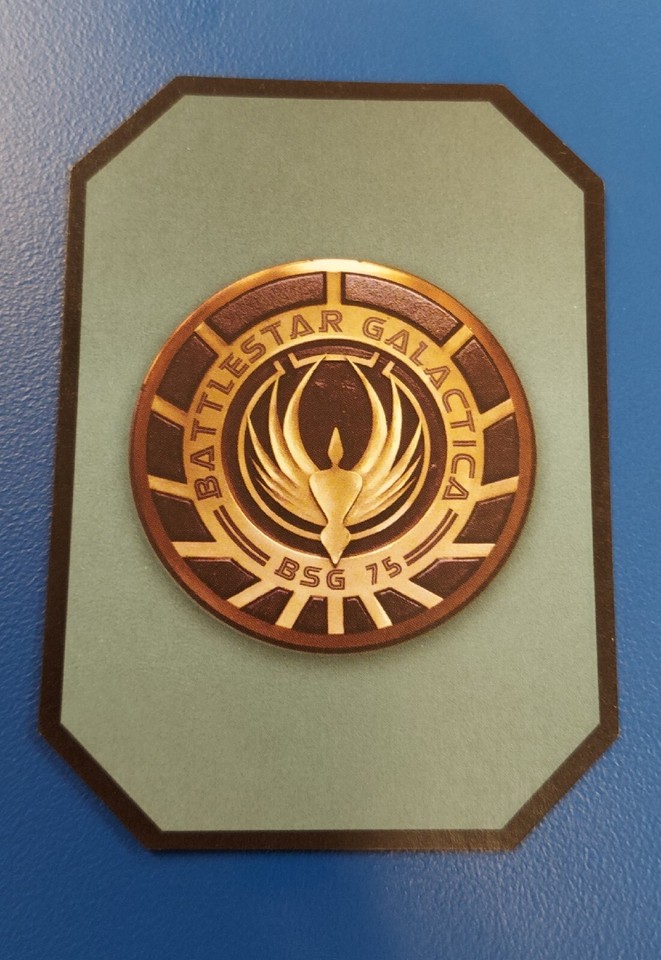 BATTLESTAR GALACTICA CCG RARE DEMO Card BSG-AQ.001-DEMO | eBay