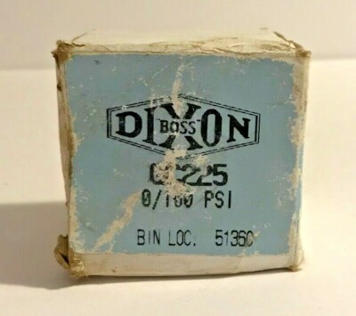DIXON BOSS 0-100PSI PRESSURE GAUGE NIB GC225 | eBay