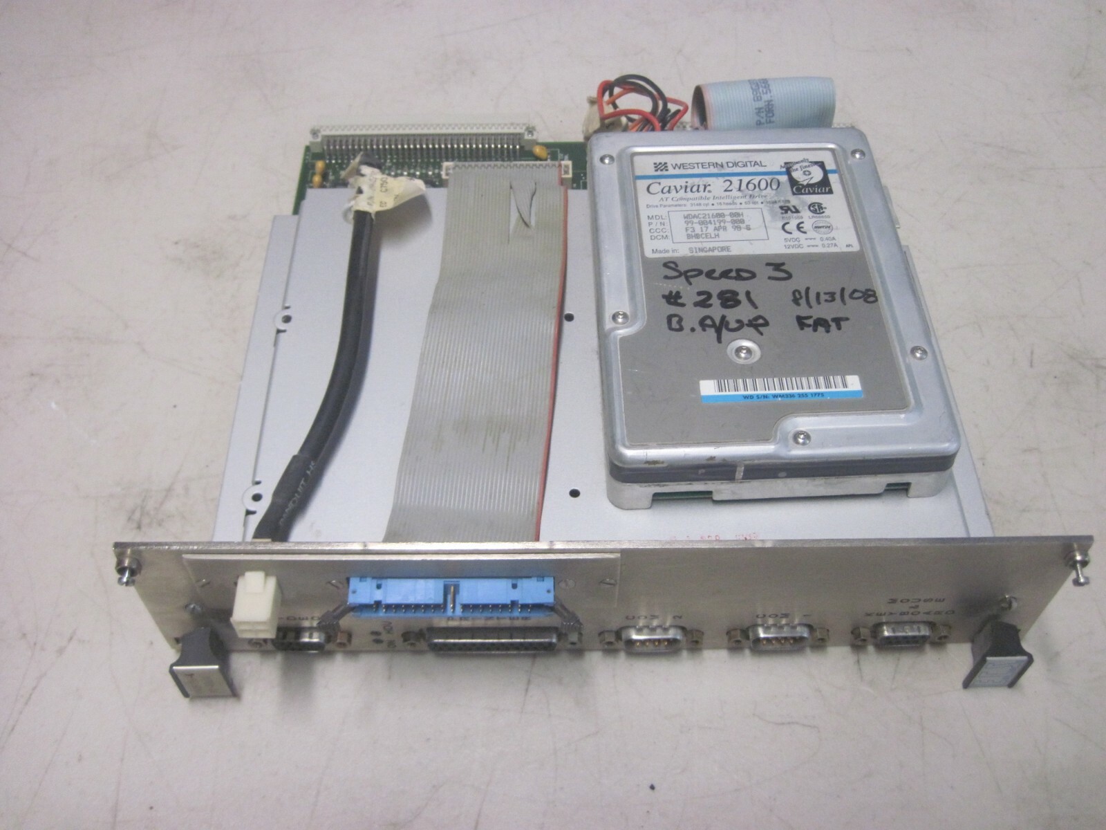 100% WARRANTY ECS 040F196-C PC-486DX Card From (CMS Brembana Speed 3 ...