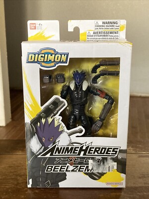 Anime Heroes Digimon Beelzemon Figure MISB 2022 Bandai Toy | eBay