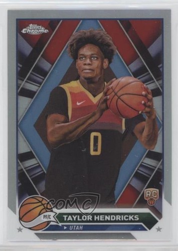 2023-24 Topps Chrome Refractor Taylor Hendricks #147 Rookie RC | eBay