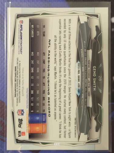 Geno Smith 2013-14 🏈🏈 3 Card Lot | eBay