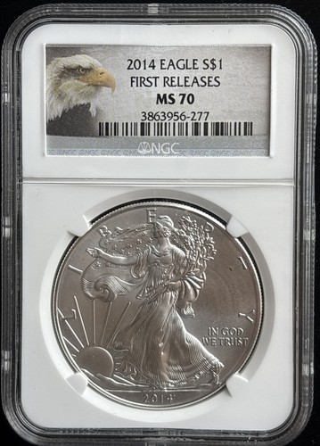 2014 American Silver Eagle NGC MS70 First Releases | eBay