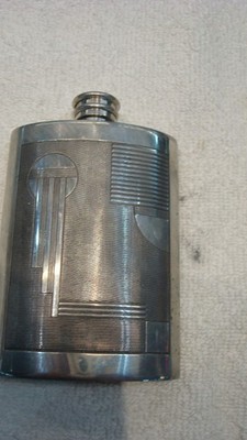 ANTIQUE PEWTER FLASK | eBay