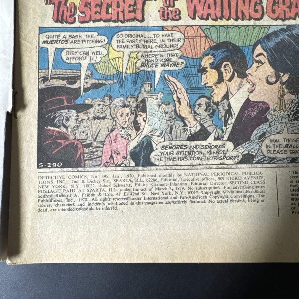 Vintage Detective Comics No.395 DC Comics Batman And Robin (1970) | eBay UK