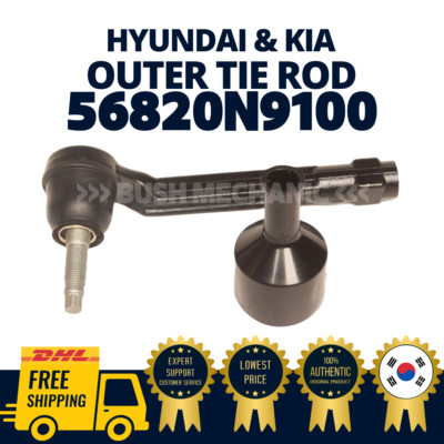 GENUINE OEM Hyundai Kia Steering Outer Tie Rod End LH 56820N9100 | eBay