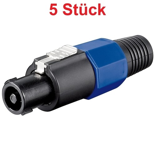 Speakon PA Stecker Ersatzstecker Reparaturstecker 4pol für Boxen Lautsprecher 4260230336089 | eBay