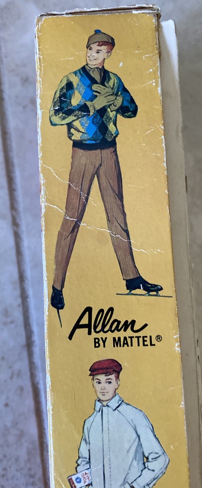 Allan Doll, Ken's Bud In Original Box With Original Box Missing Shoes ...