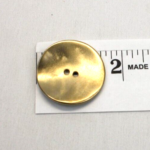 Full Metal Button With 2 Holes by Dill Buttons of America 40mm Dull ...