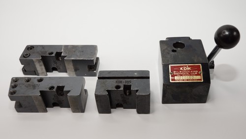 KDK 100 Quick Change Tool Post, KDK-101, 104 & 105 Holders | eBay