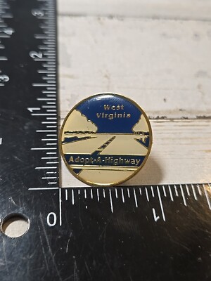 Adopt A Highway West Virginia Lapel Pin Department Environmental ...