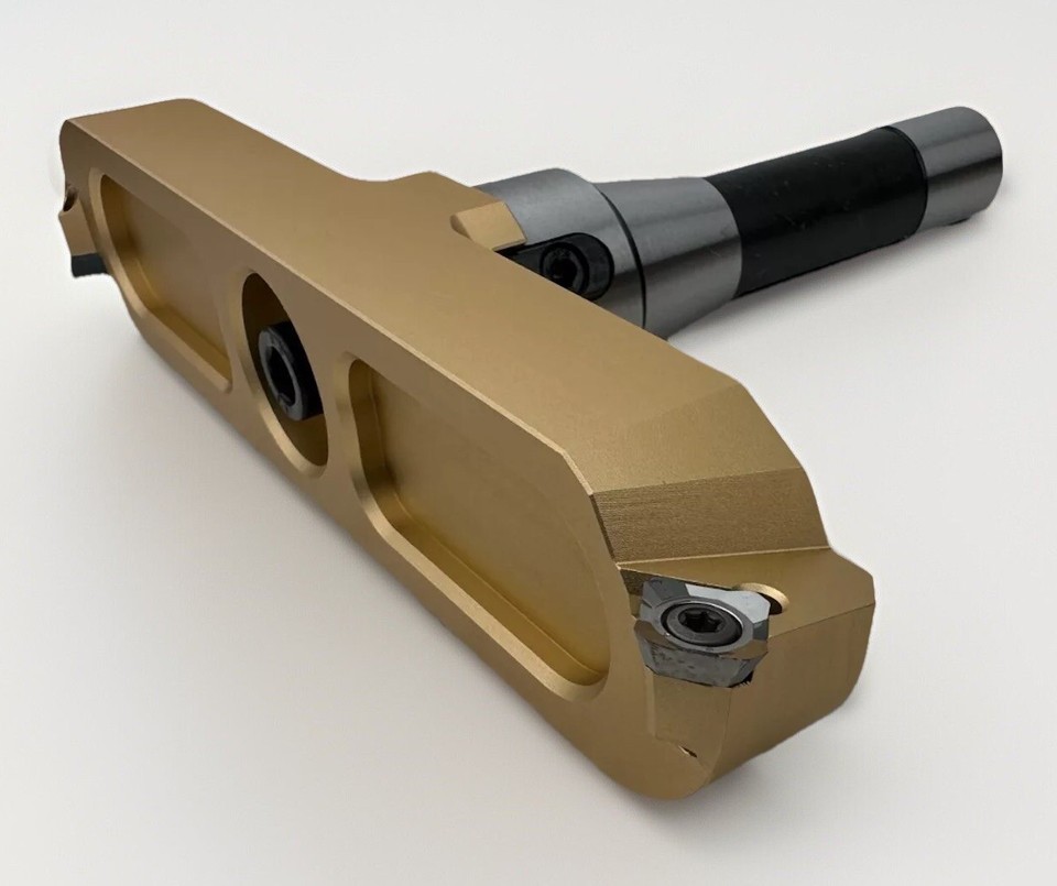 Large Fly Cutter 8-14" + R8 Collet + SEHT PCD Inserts for Aluminum ...