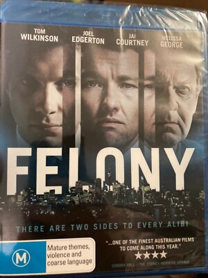 Felony NEW/sealed BLU RAY (2013 Joel Edgerton Australian drama thriller ...