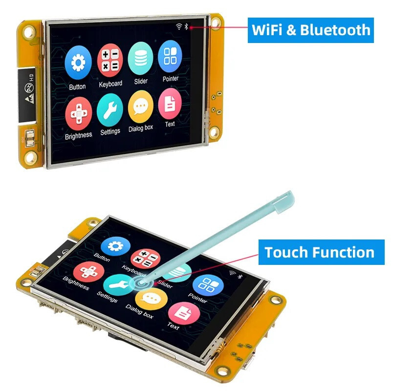 ESP32 Display 2.8 Inch 240*320 Touch Screen LCD TFT WiFi BT for Arduino ...