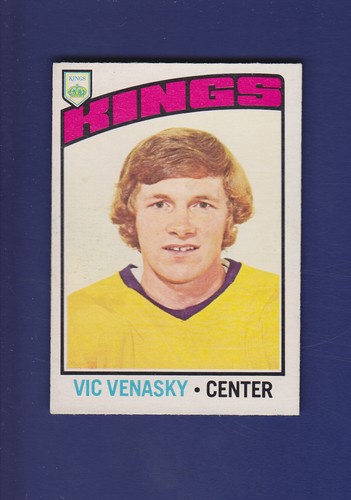 Vic Venasky 1976-77 O-PEE-CHEE OPC NHL Hockey #211 (EXMT) Los Angeles ...