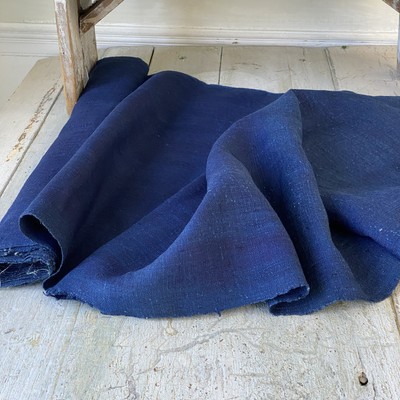 Cotton - Indigo Blue Fabric Antique